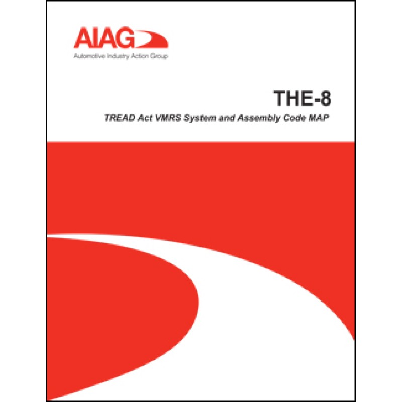 THE-8 TREAD Act VMRS System & Assembly Code MAP - Engineering Standards ...